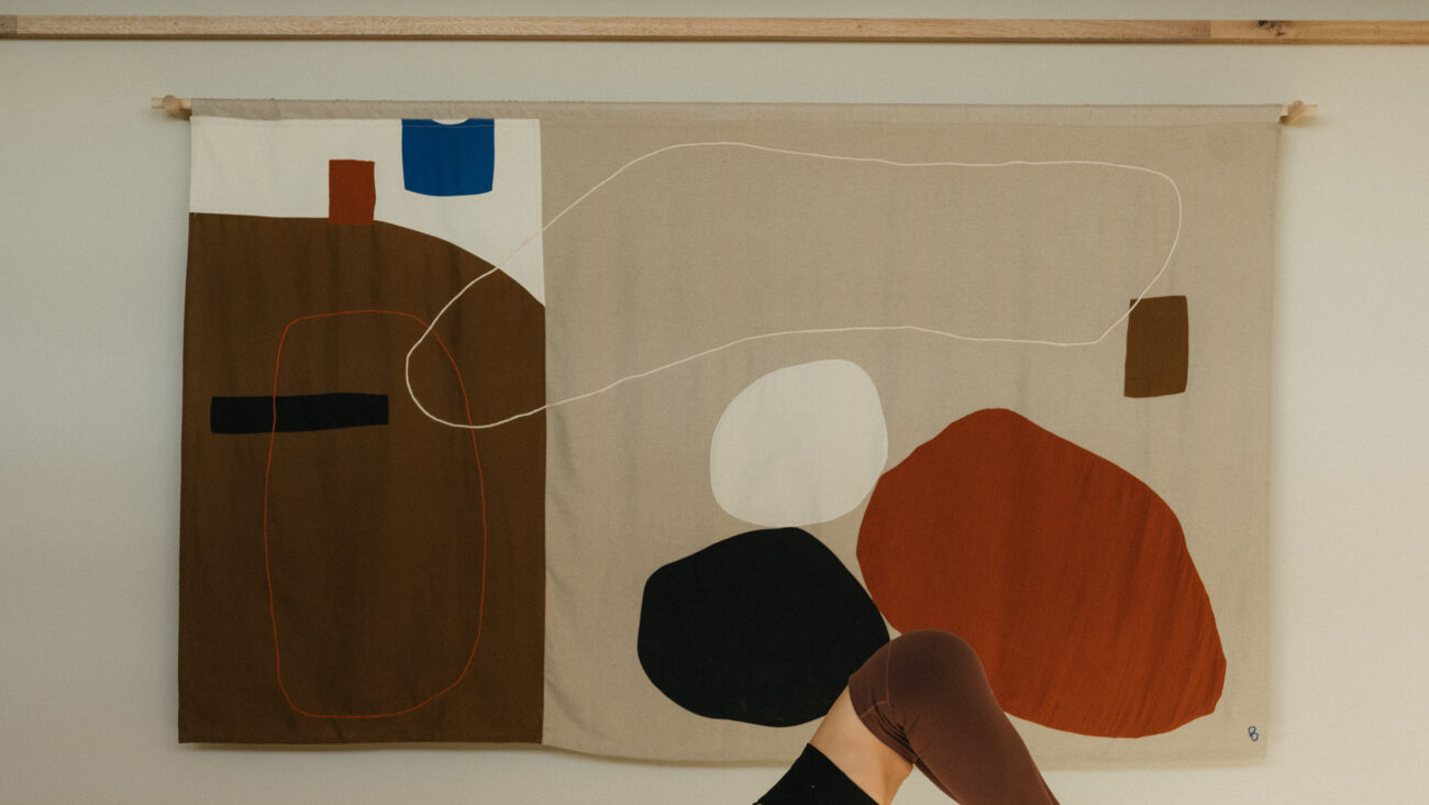 Textile artist Amy Brock Morgan